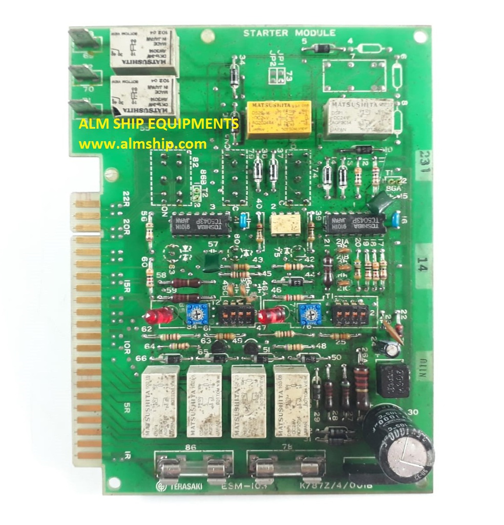 TERASAKI ESM-103 X K/87Z/4/00IB STARTER MODULE | ALM SHIP EQUIPMENTS